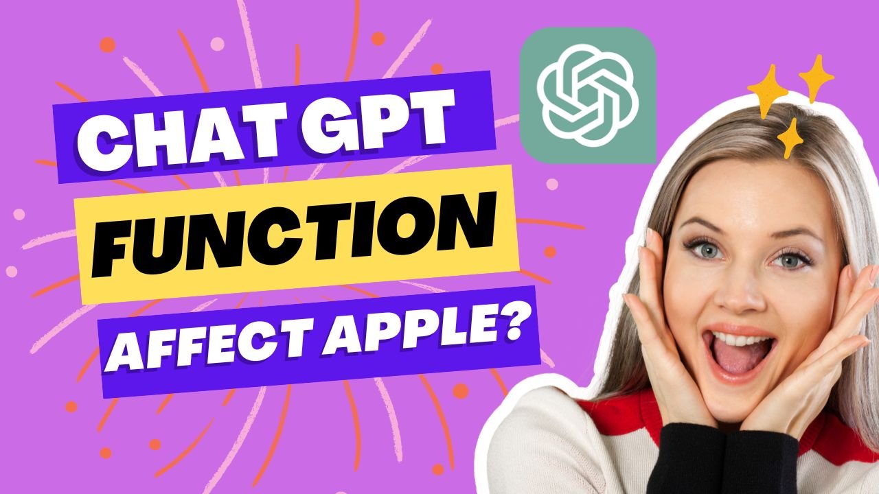 How does ChatGPT function, and how does it affect Apple?